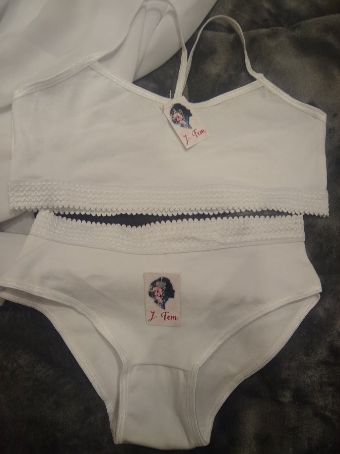 (J fem) Juvenil blanco - Conjuntos - Curvas Lencería