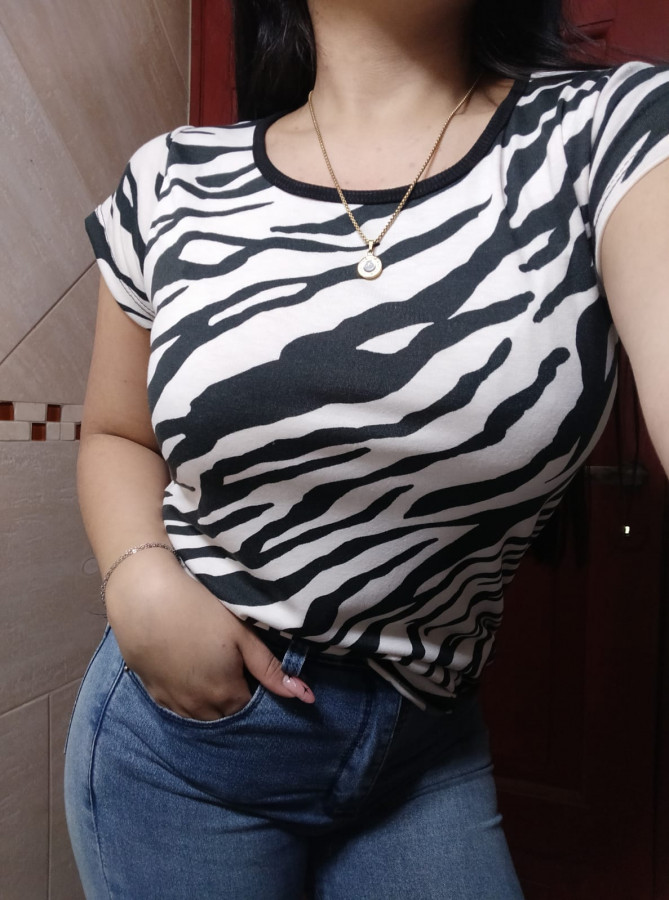 (Naty Boom) remera print blanca - Otros - Curvas Lencería