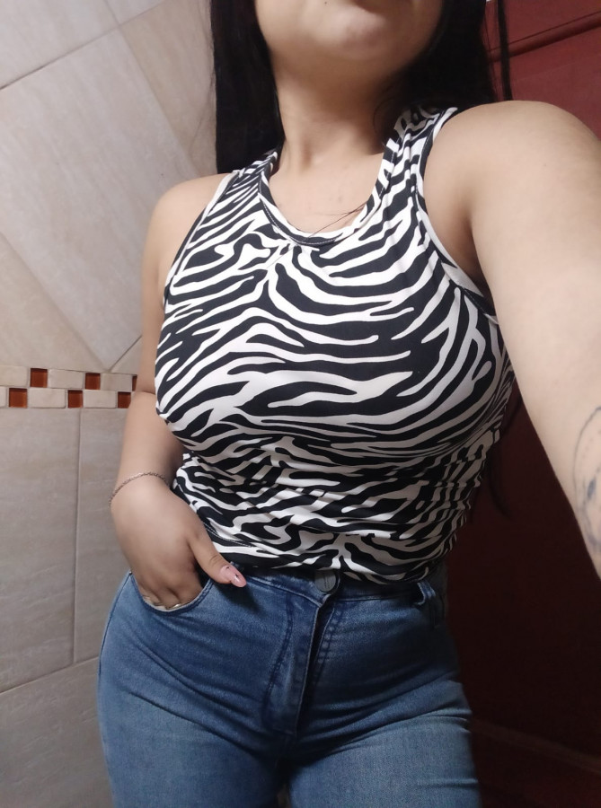 musculosa print blanca/negra - Otros - Curvas Lencería