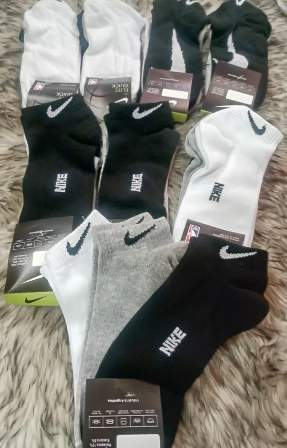 (cyv) soquetes unisex Niky negra/blanca/gris - Otros - Curvas Lencería